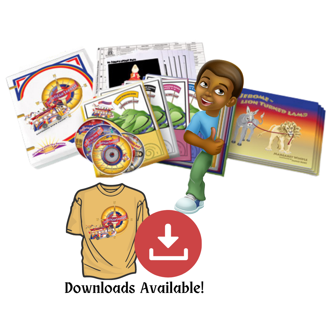 The Vatican Express VBS Program with digital downloads - Growing with ...
